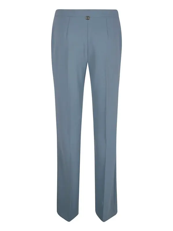 TWINSET Straight-leg Trousers - Blue