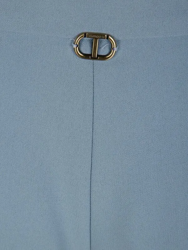 TWINSET Straight-leg Trousers - Blue
