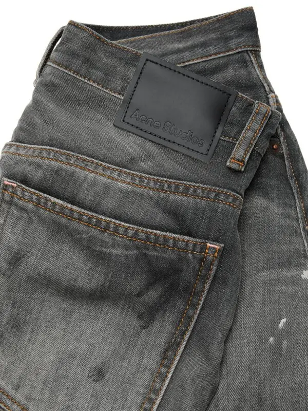 Acne Studios Denim Maxi Skirt - Black