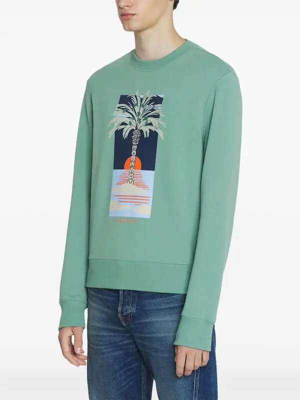 LANVIN Printed Sweatshirt