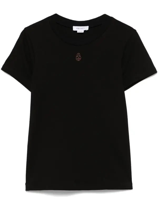 Alexander McQueen Cotton T-shirt - Black