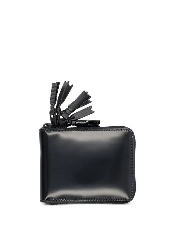 Comme Des Garçons Leather Wallet - Black