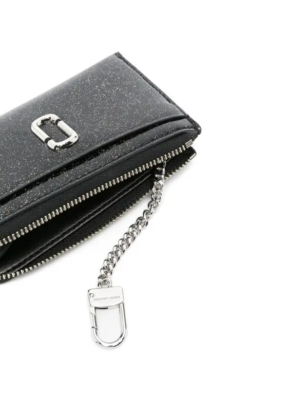 Marc Jacobs Logo-plaque Card Holder - Black