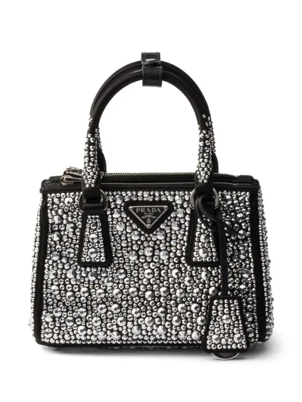 Prada Galleria Mini Handbag - Black