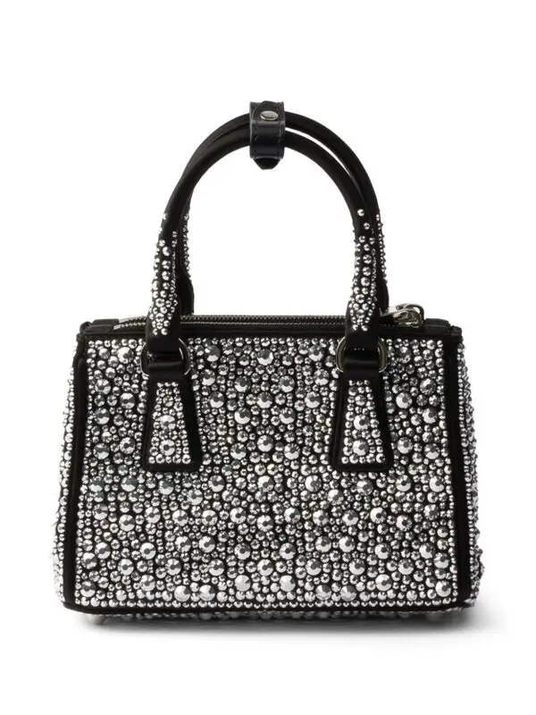Prada Galleria Mini Handbag - Black