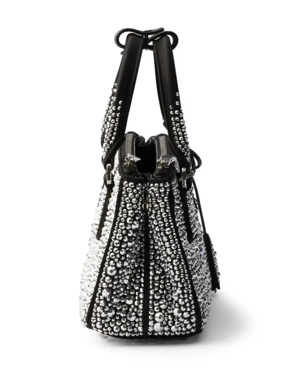 Prada Galleria Mini Handbag - Black