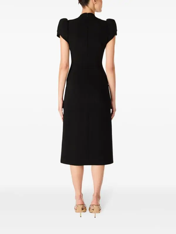 Jenny Packham Freya Midi Dress - Black