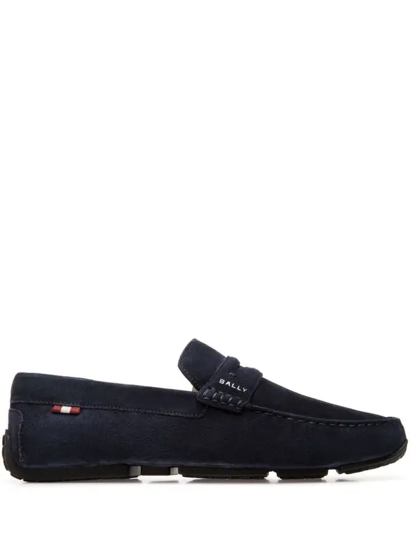 Bally Logo-embroidered Loafers