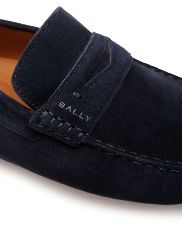 Bally Logo-embroidered Loafers