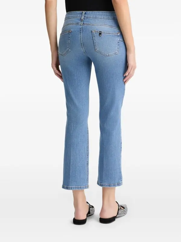Liu Jo Cropped Bootcut Jeans