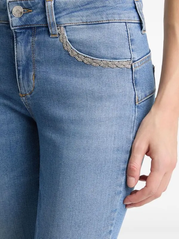Liu Jo Cropped Bootcut Jeans