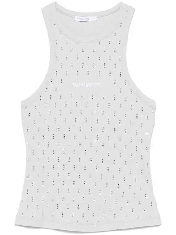 Patrizia Pepe Logo Tank Top