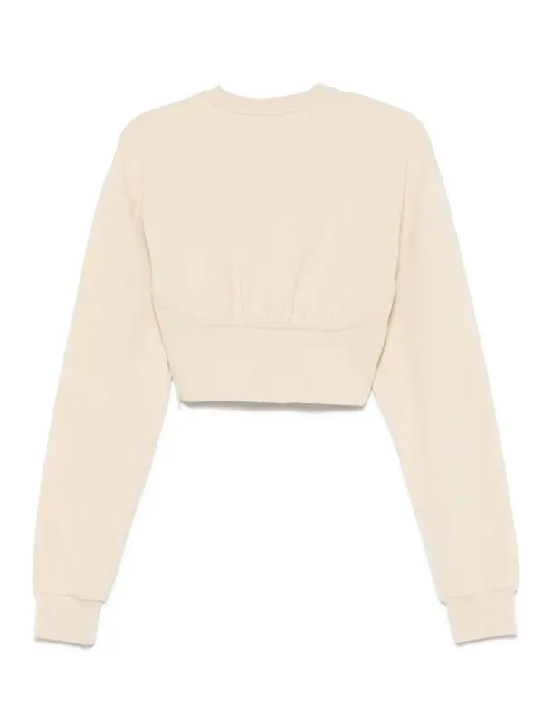 Patrizia Pepe Cropped Sweatshirt
