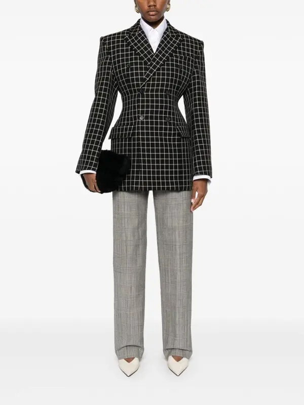 Wardrobe.NYC Check-pattern Blazer