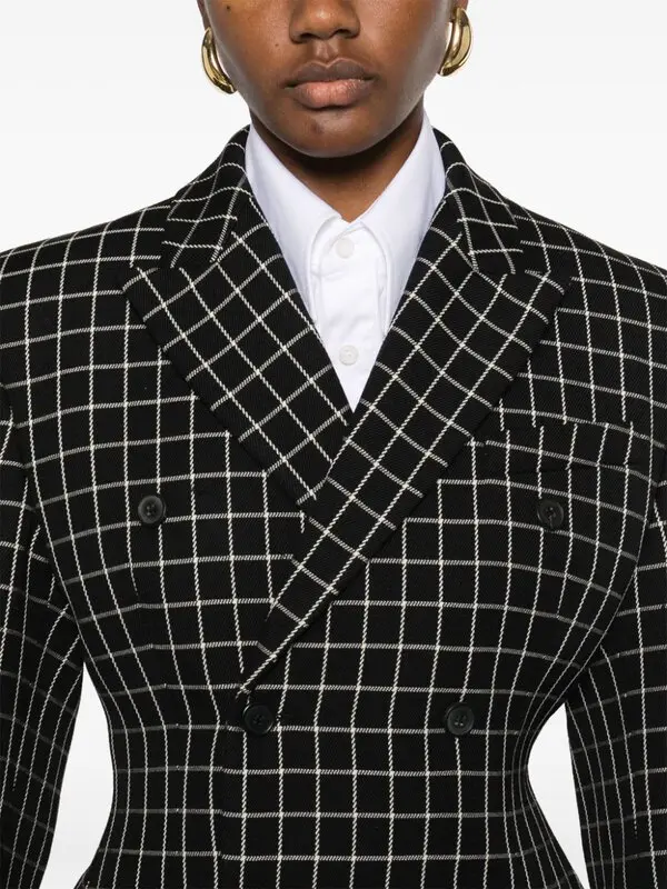 Wardrobe.NYC Check-pattern Blazer