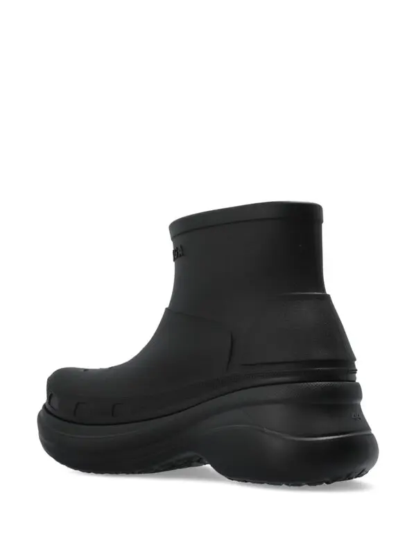 Balenciaga X Crocs™ Ankle Boots - Black