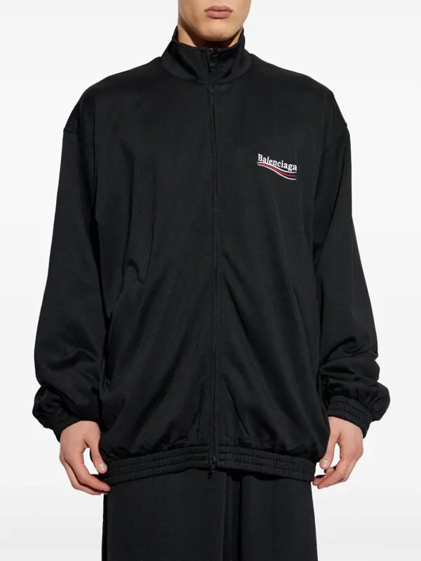 Balenciaga Political Campaign Jacket - Black