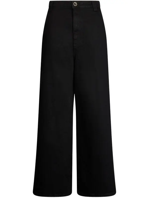 Liu Jo Wide-leg Jeans - Black