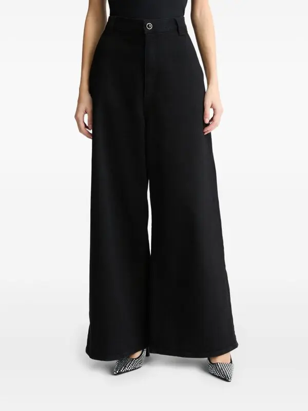 Liu Jo Wide-leg Jeans - Black