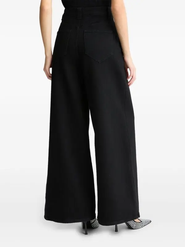Liu Jo Wide-leg Jeans - Black