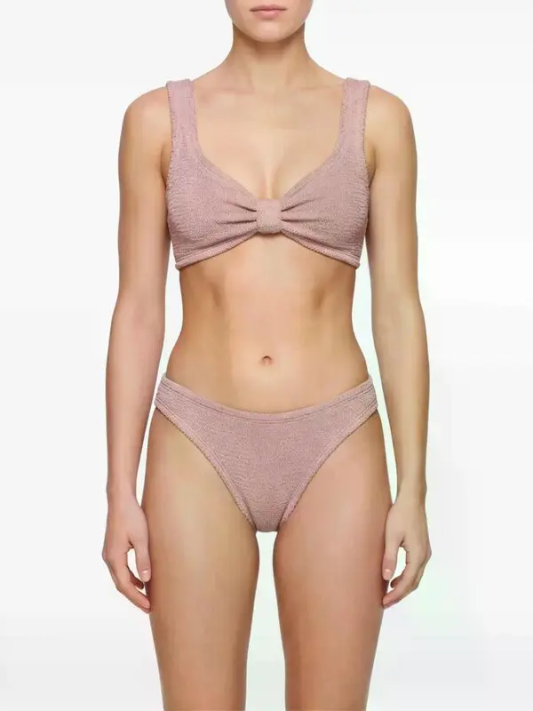 PARAMIDONNA Seersucker Bikini - Neutrals