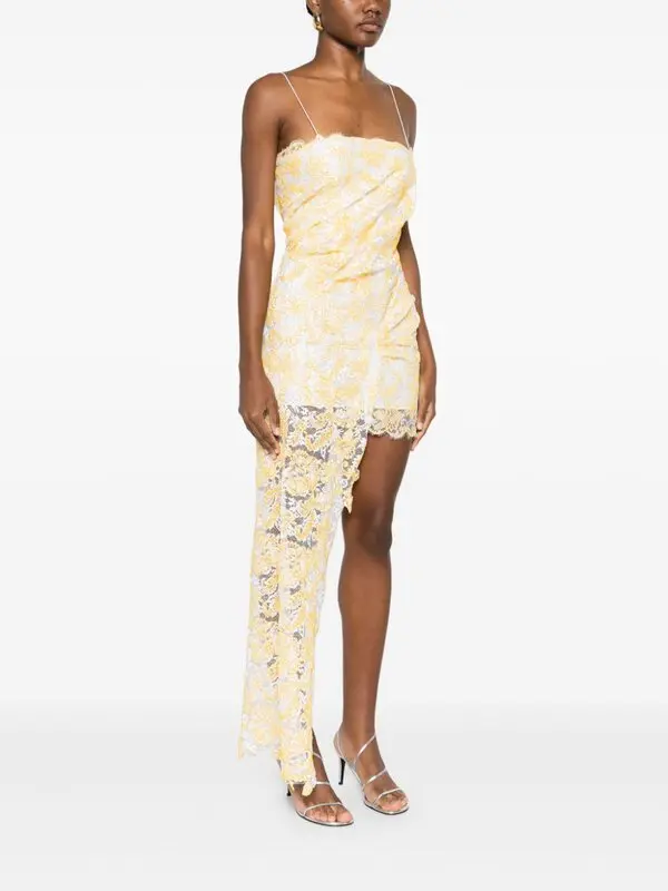 Christopher Esber Floating Mini Dress - Yellow