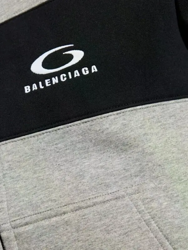 Balenciaga Loop Sports Icon Hoodie - Grey