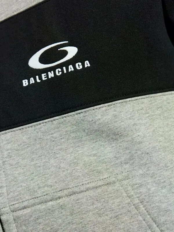 Balenciaga Loop Sports Icon Hoodie - Grey