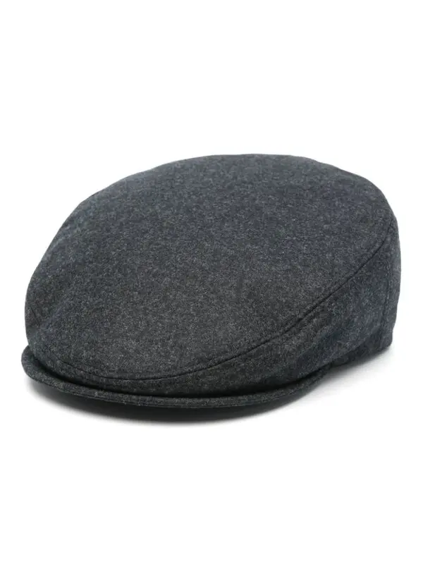 Corneliani Virgin Wool Cap - Grey