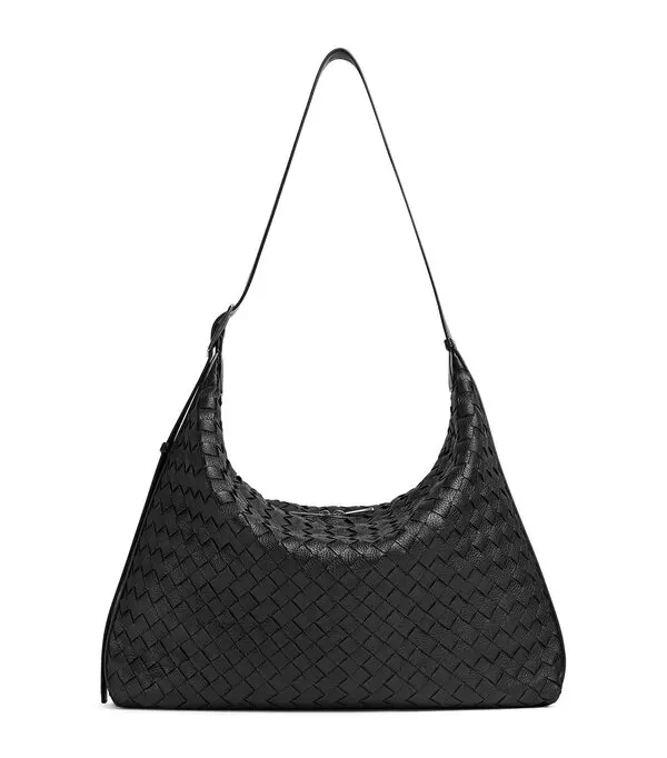 Bottega Veneta Deerskin Intrecciato Weave Shopper Bag