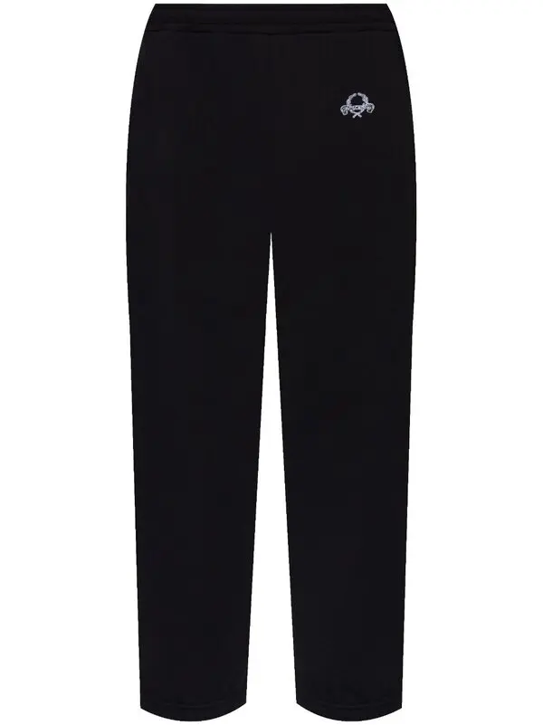 Moschino Logo-embroidered Trousers