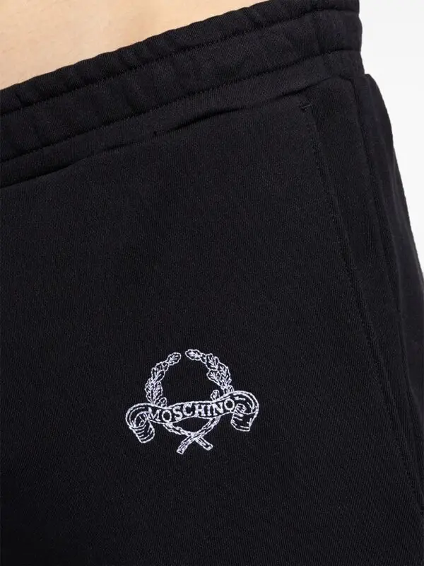 Moschino Logo-embroidered Trousers