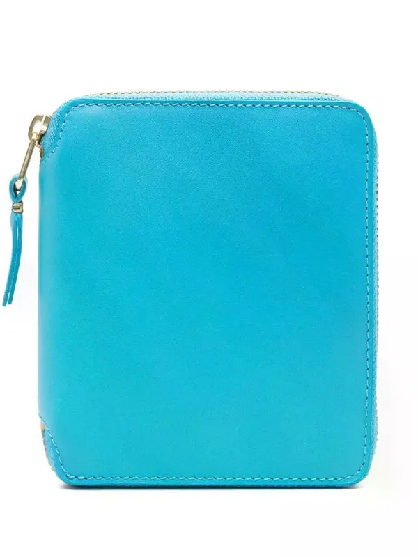 Comme Des Garçons Colour Line Zip-around Wallet - Blue