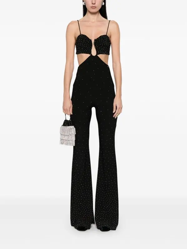 NISSA Rhinestoned Jumpsuit