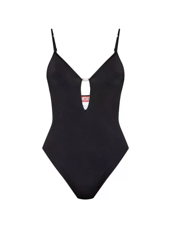 DIESEL® Oval D Bodysuit - Black
