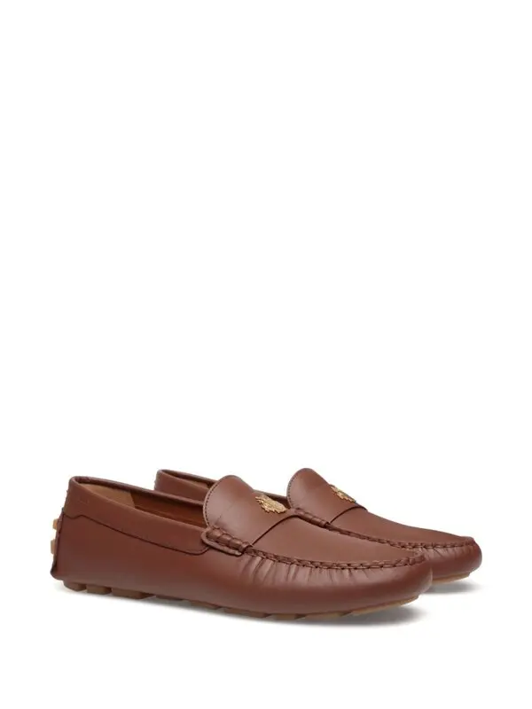 Bally Kerbs Leather Driver Shoes