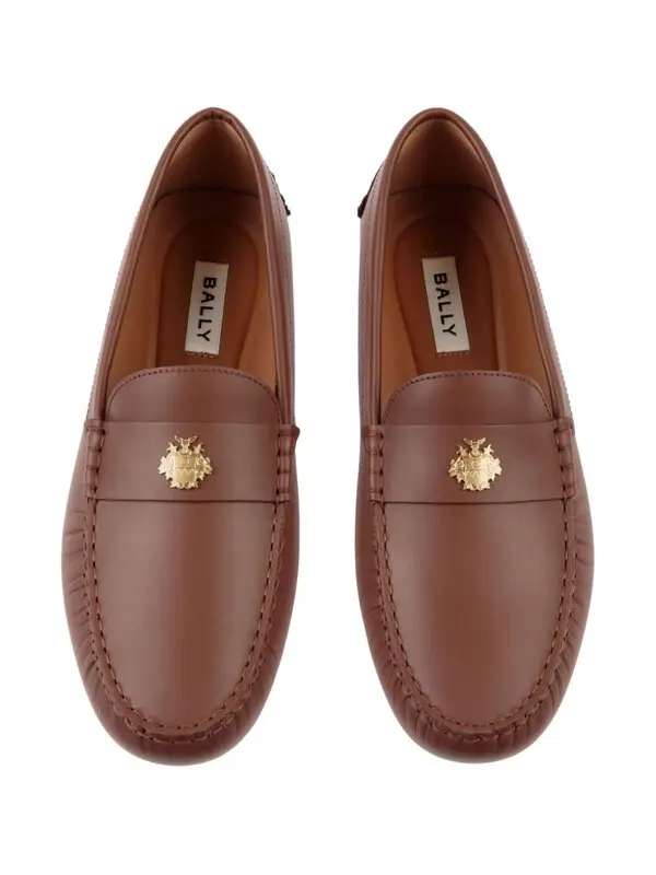 Bally Kerbs Leather Driver Shoes