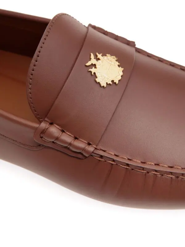 Bally Kerbs Leather Driver Shoes