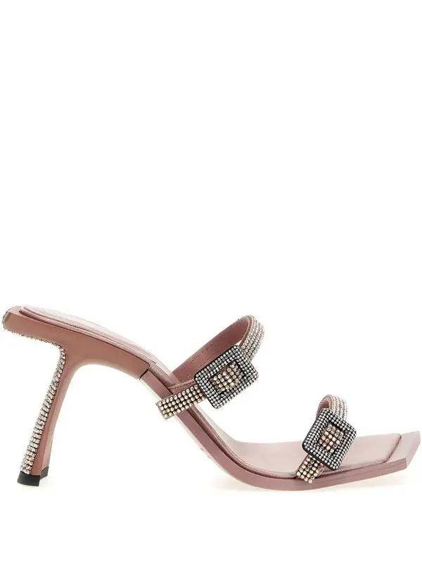 Benedetta Bruzziches Ewa Rhinestone Embellished Sandals