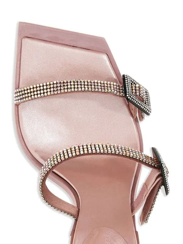 Benedetta Bruzziches Ewa Rhinestone Embellished Sandals