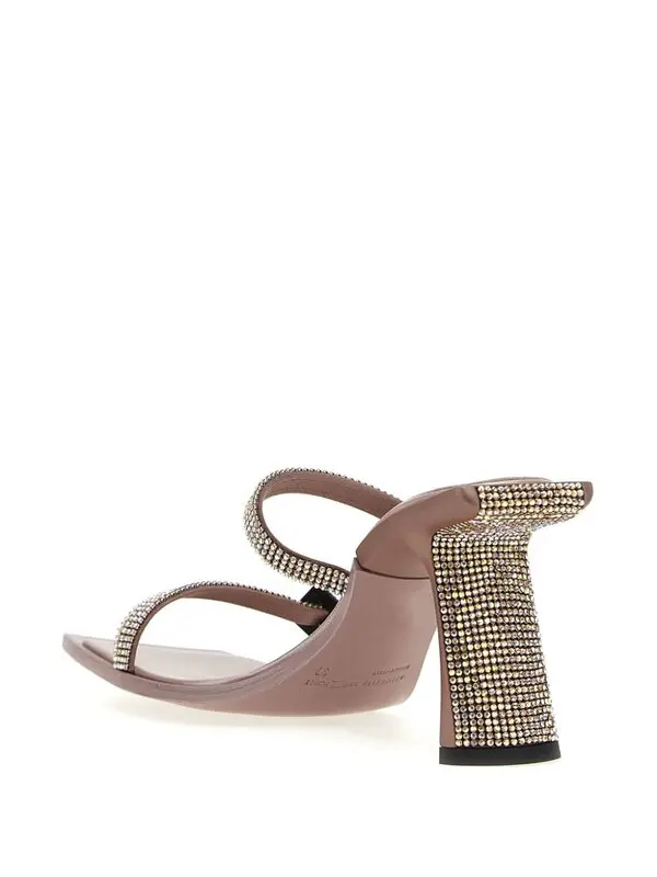 Benedetta Bruzziches Ewa Rhinestone Embellished Sandals