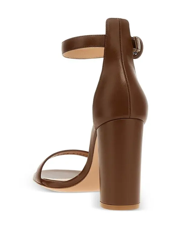 GIANVITO ROSSI 95mm Gaeta Sandals - Brown