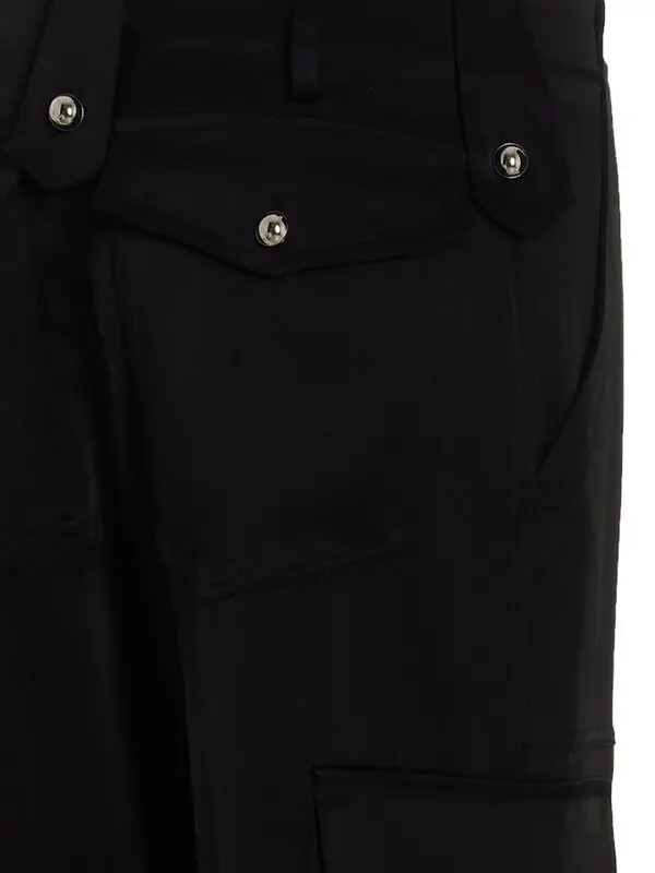 David Koma Slim Cargo Trousers