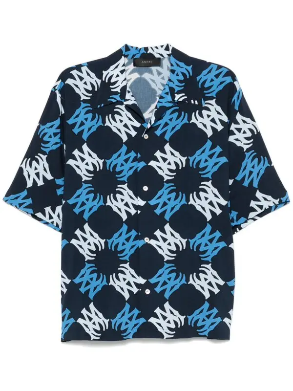 Amiri Ma Quad Bowling Shirt