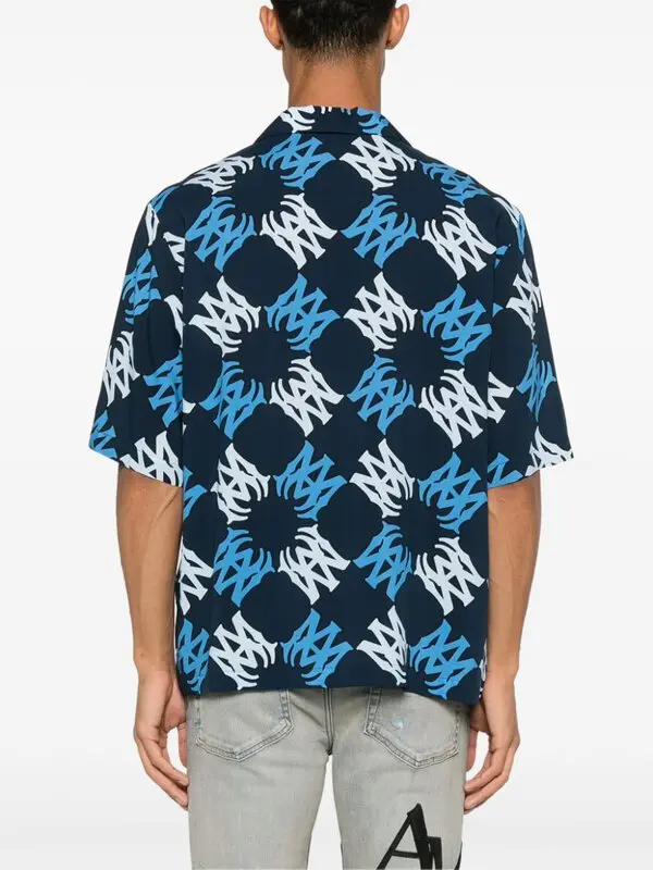 Amiri Ma Quad Bowling Shirt