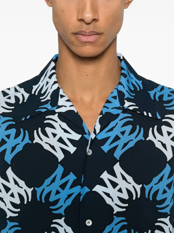 Amiri Ma Quad Bowling Shirt