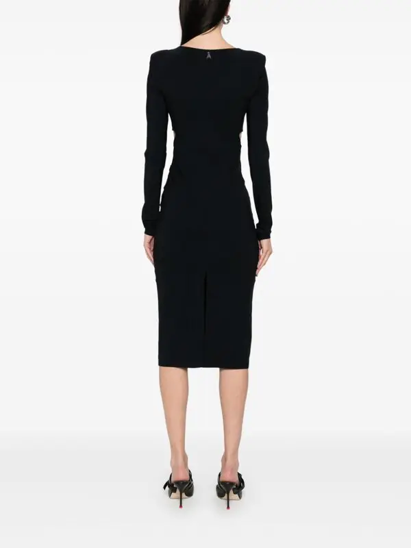 Patrizia Pepe Cut-out Midi Dress
