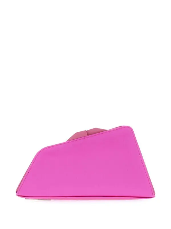 Attico Asymmetric Clutch - Pink
