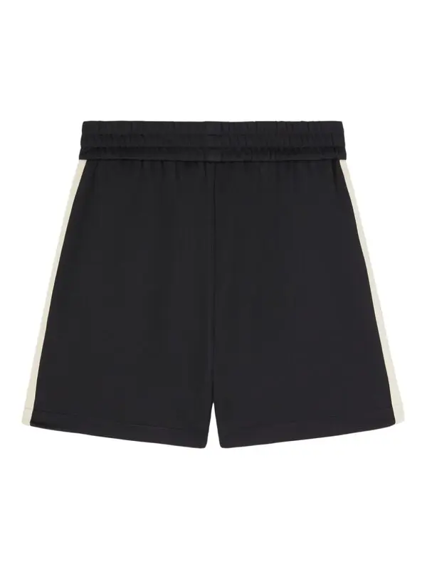 Palm Angels Logo Track Shorts - Black