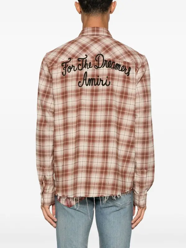 Amiri Shotgun Flannel Shirt